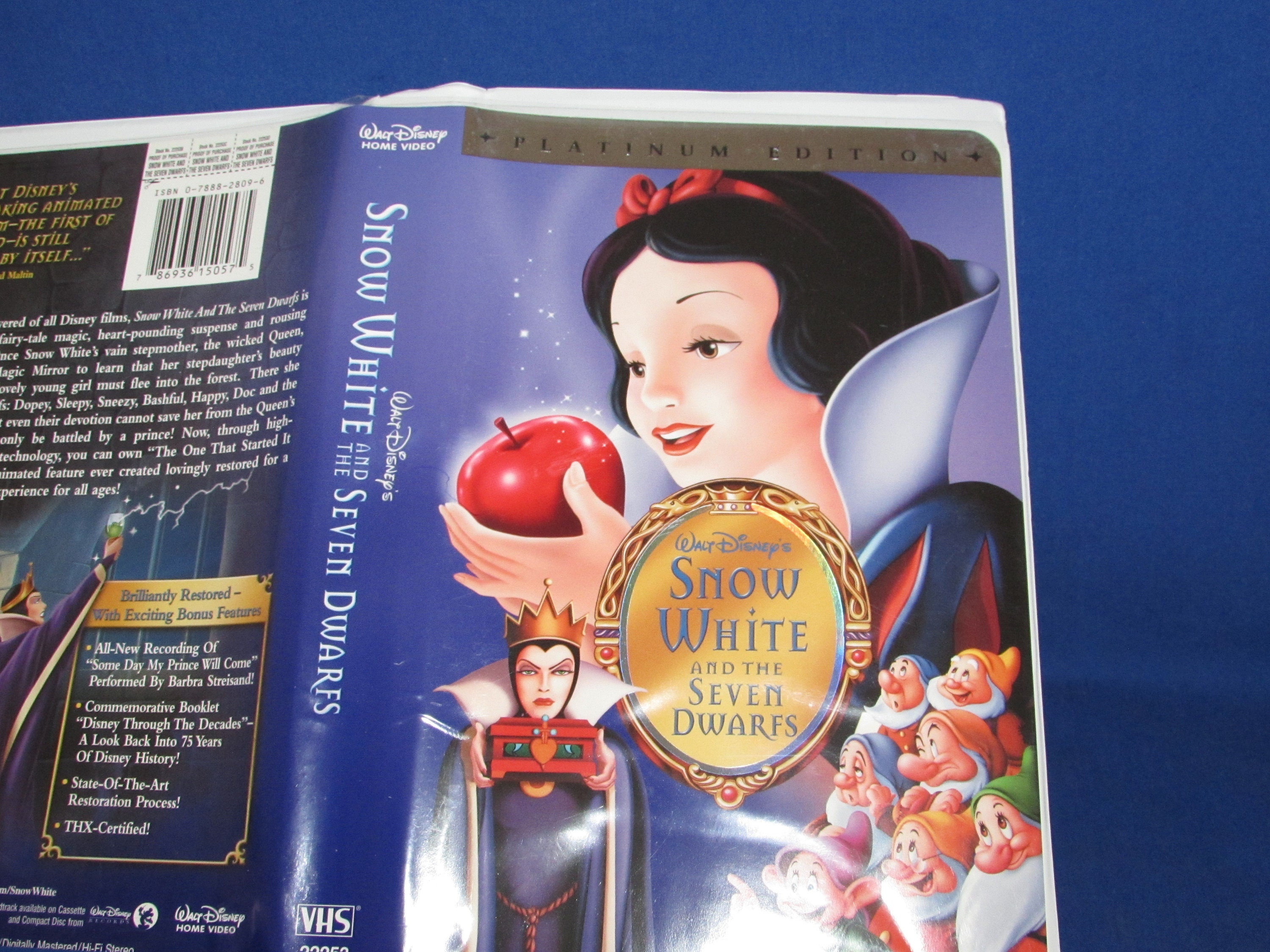 Snow White And The Seven Dwarfs Vhs 2001