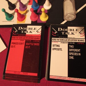 DOUBLE TALK 1992 Great Party Fun From Boyle and Elggren Vintage - Etsy