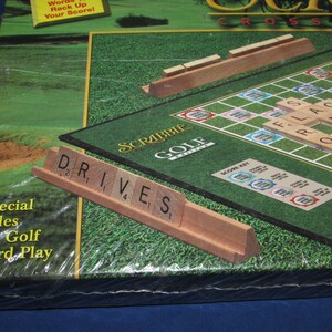 SCRABBLE GOLF 2000 Usa-opoly Scrabble With Golf Words Vintage New Free ...