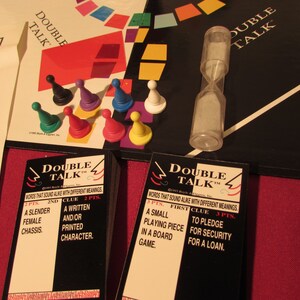 DOUBLE TALK 1992 Great Party Fun From Boyle and Elggren Vintage - Etsy