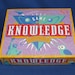 GAME OF KNOWLEDGE 1995 University Games Family Trivia Game - Etsy