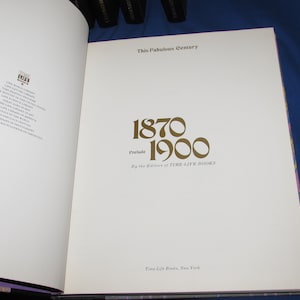 THIS FABULOUS CENTURY Time-life Book Set 8 Volumes 1971 Free Shipping ...