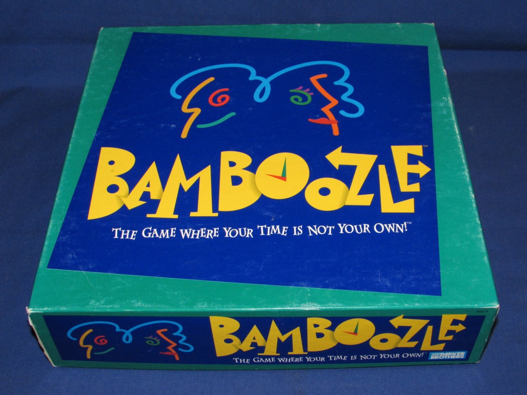 BAMBOOZLE GAME 1997 Parker Brothers Word Game Vintage - Etsy