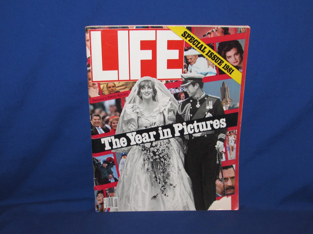 LIFE MAGAZINE the Year in Pictures 1981 - Etsy