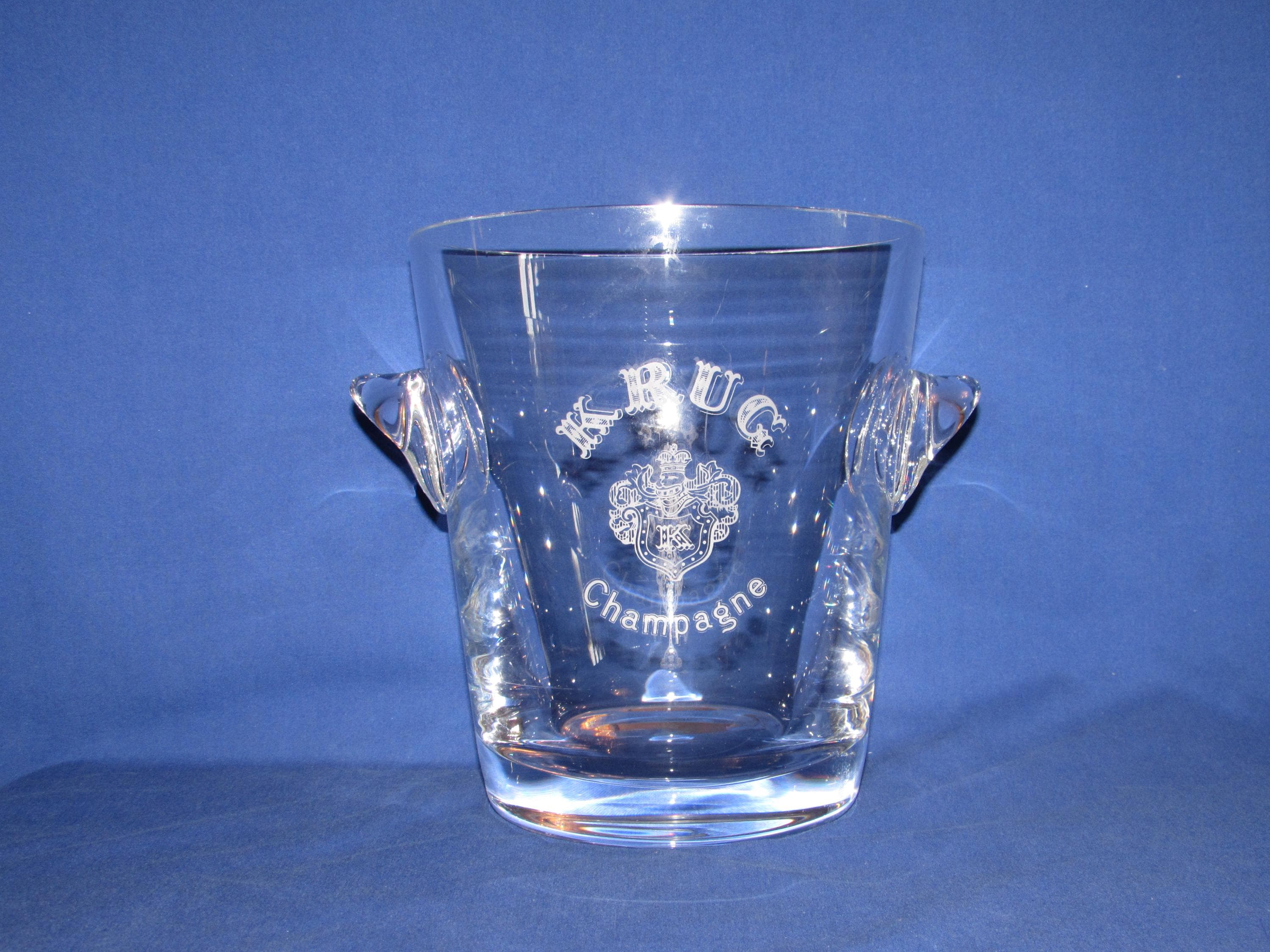 KRUG CHAMPAGNE BUCKET 1970s Krosno Crystal Made in Poland Free Shipping ...