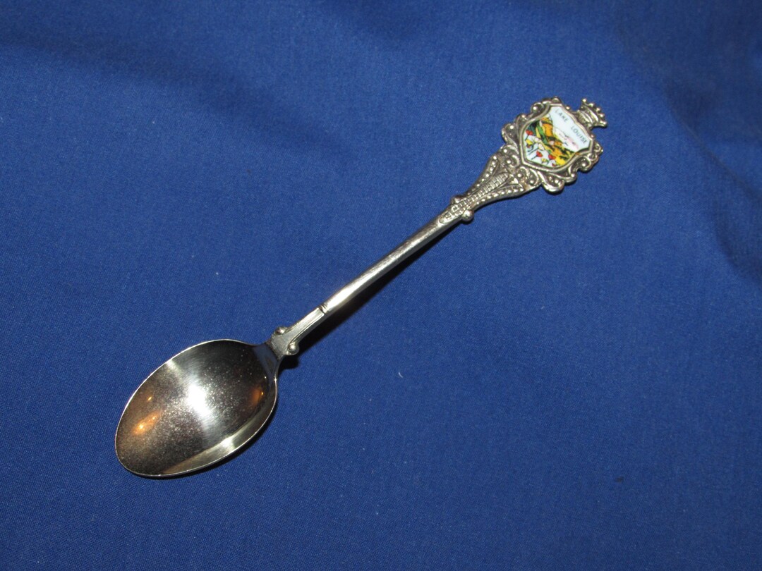 SOUVENIR SPOON Lake Louise Alberta Canada 1970s Free Shipping - Etsy