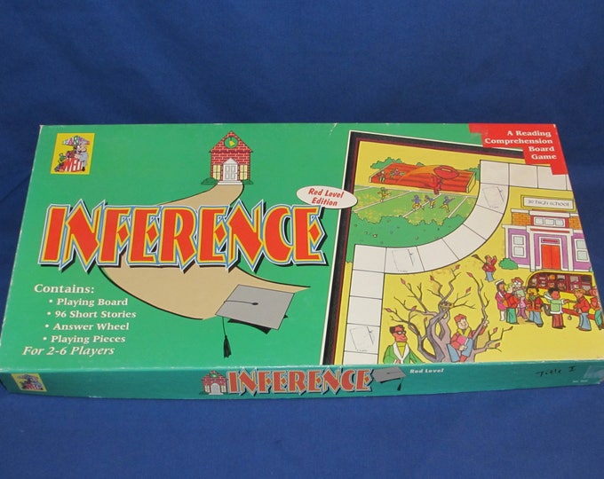 INFERENCE GAME 1997 Red Level Edition Educational Game Vintage - Etsy