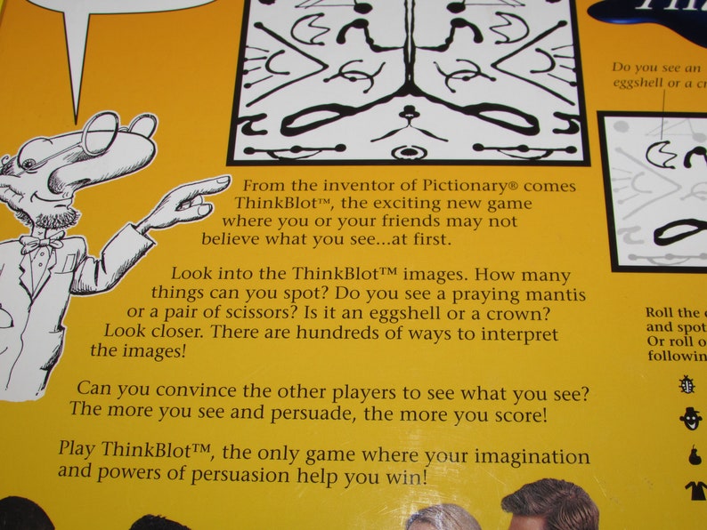 THINK BLOT GAME 2000 Mattel - Etsy