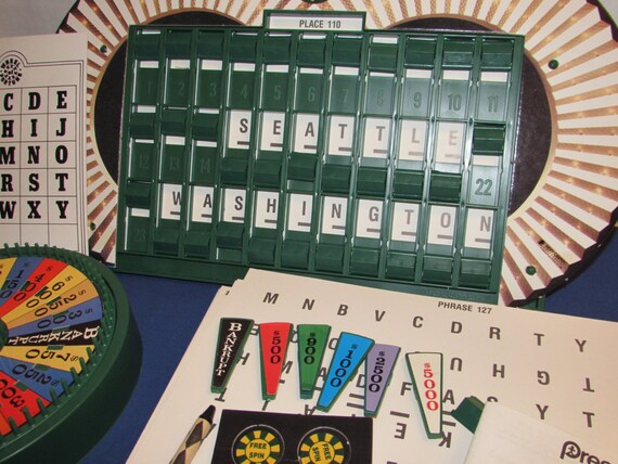 Wheel Of Fortune Game Board