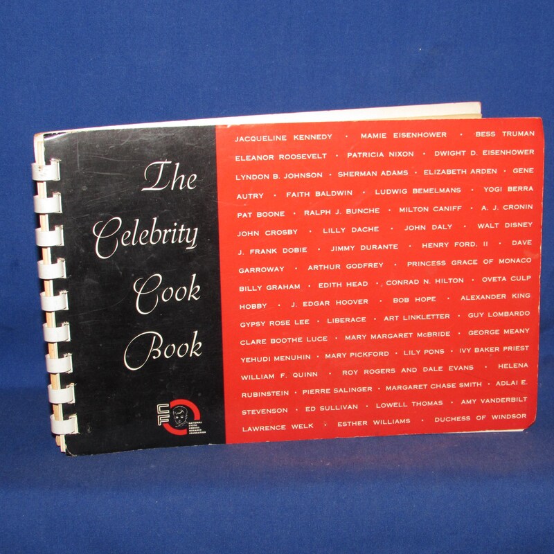 Celebrity Cook Book - Etsy