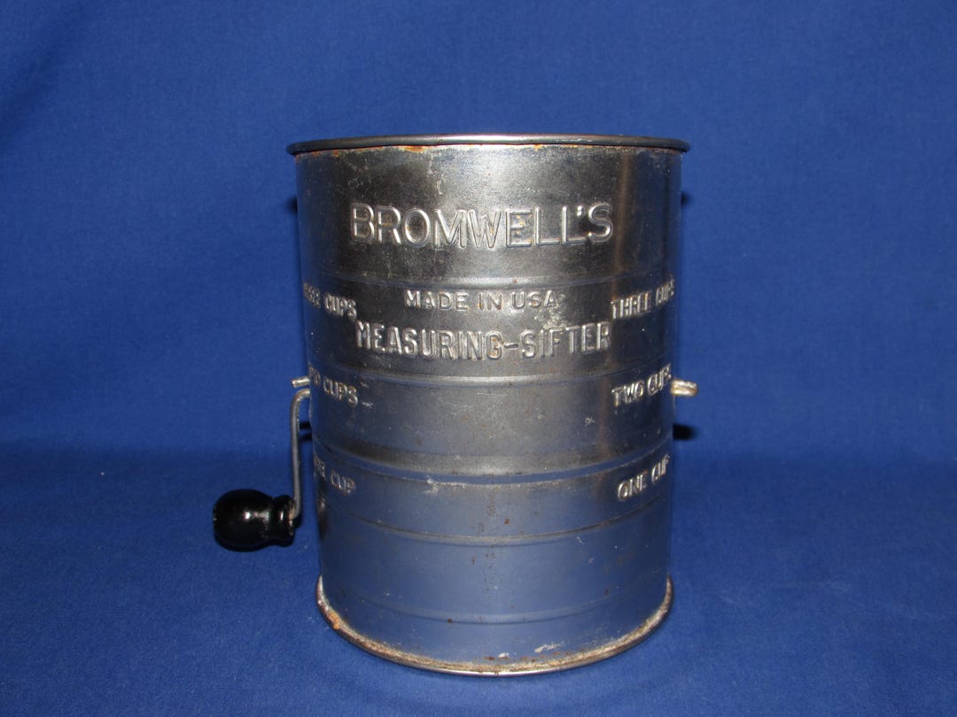 BROMWELL SIFTER 3 Cup Vintage Kitchen 1950s Free Shipping - Etsy