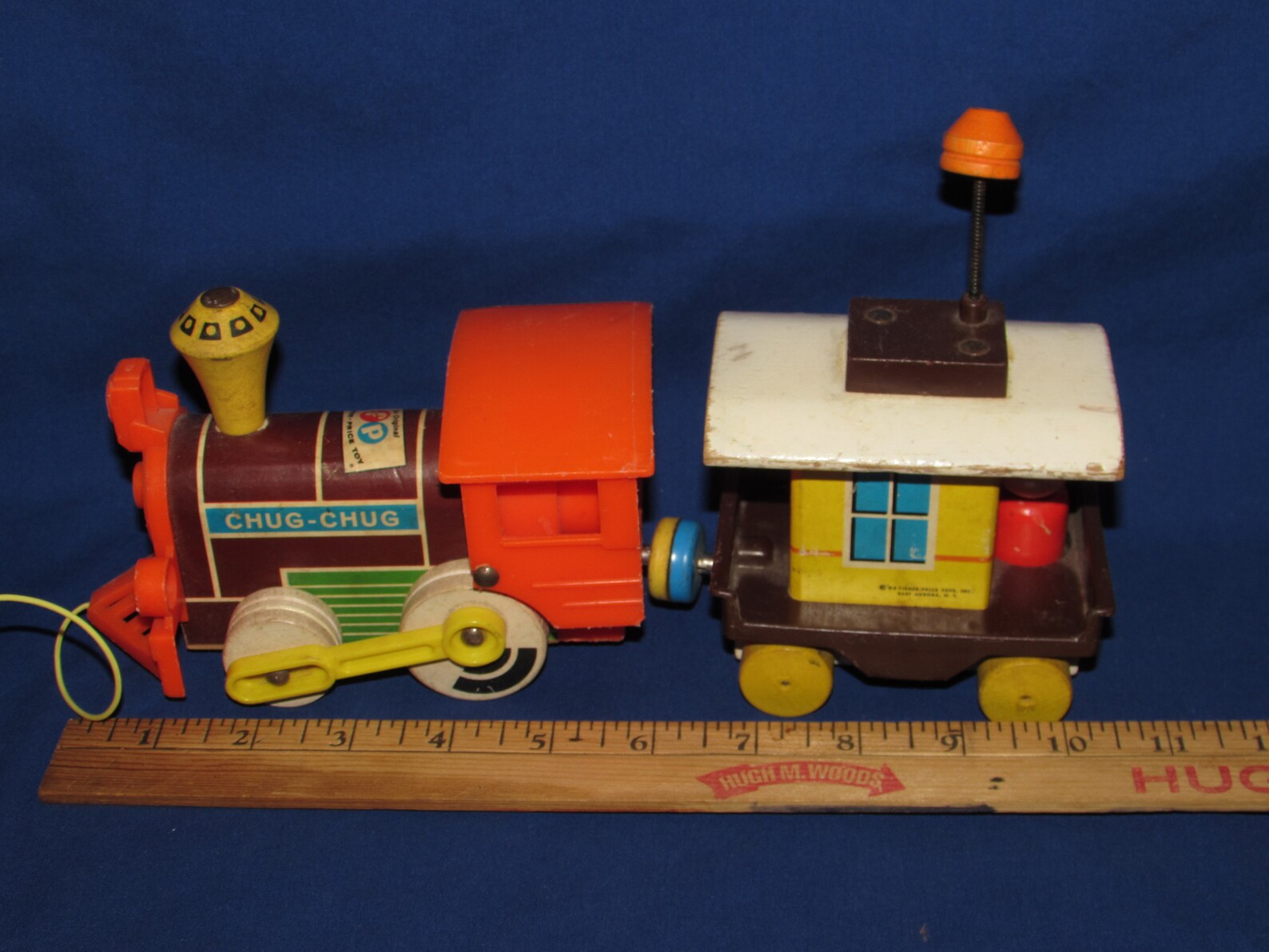 Fisher Price CHUG CHUG TRAIN 1964 Vintage Toy - Etsy