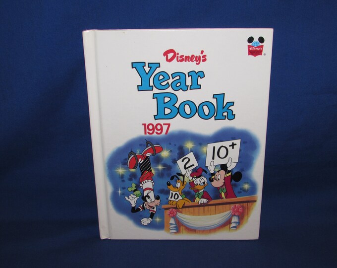 DISNEY YEAR BOOK 1997 Wonderful World of Reading Free Shipping - Etsy