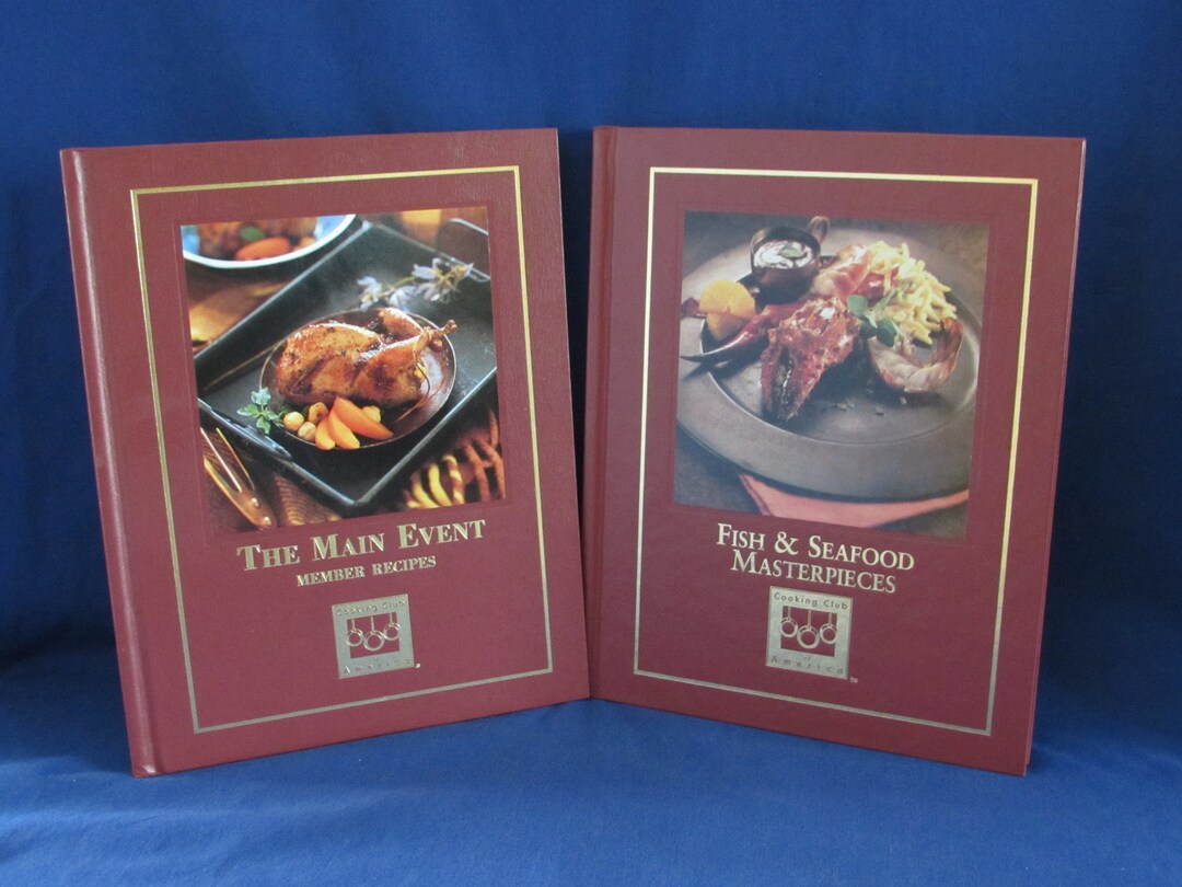 COOKBOOK Cooking Club of America Set of 2 Tons of Recipes - Etsy