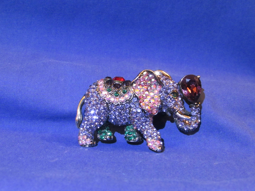 ELEPHANT PIN off Park Collection Vintage Costume Jewelry - Etsy