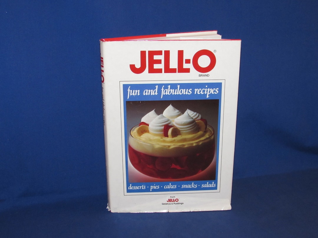 COOKBOOK JELL-O 1988 Fun and Fabulous Recipes Jello Cook Book Free ...
