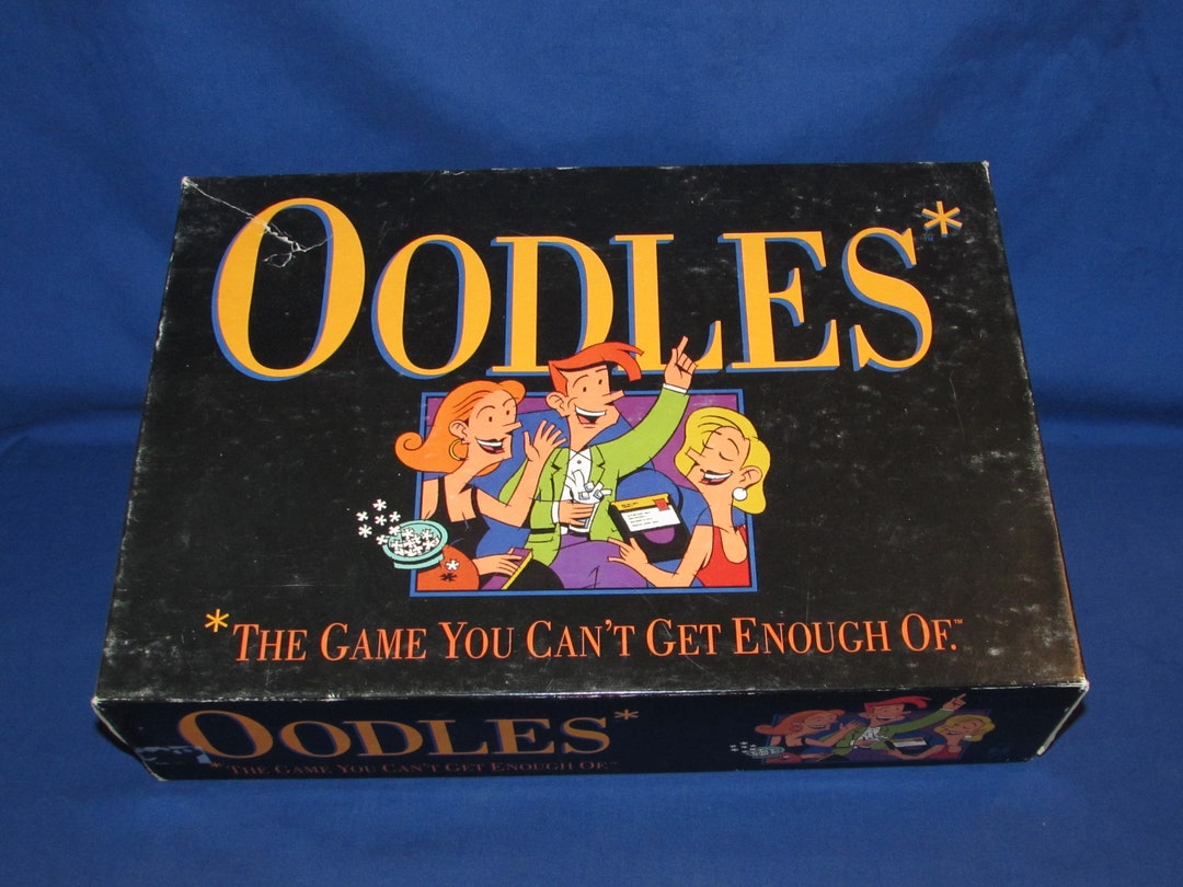 OODLES the Game You Can't Get Enough of 1992 Milton Bradley Vintage - Etsy