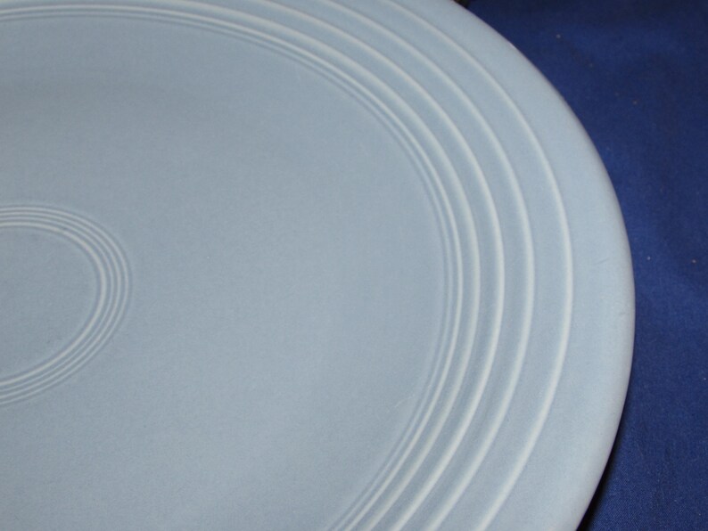 Fiesta Ware CHOP PLATES Blue Set of 2 Homer Laughlin Free Shipping - Etsy