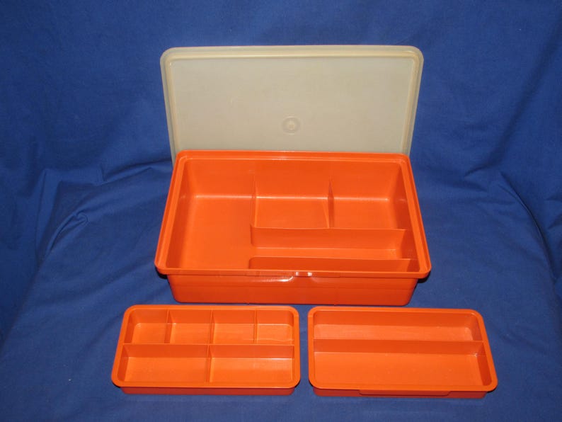 Tupperware TUPPERCRAFT HOBBY BOX 1421 Craft Organizer - Etsy