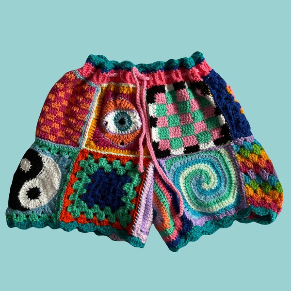 Crochet Shorts - Etsy