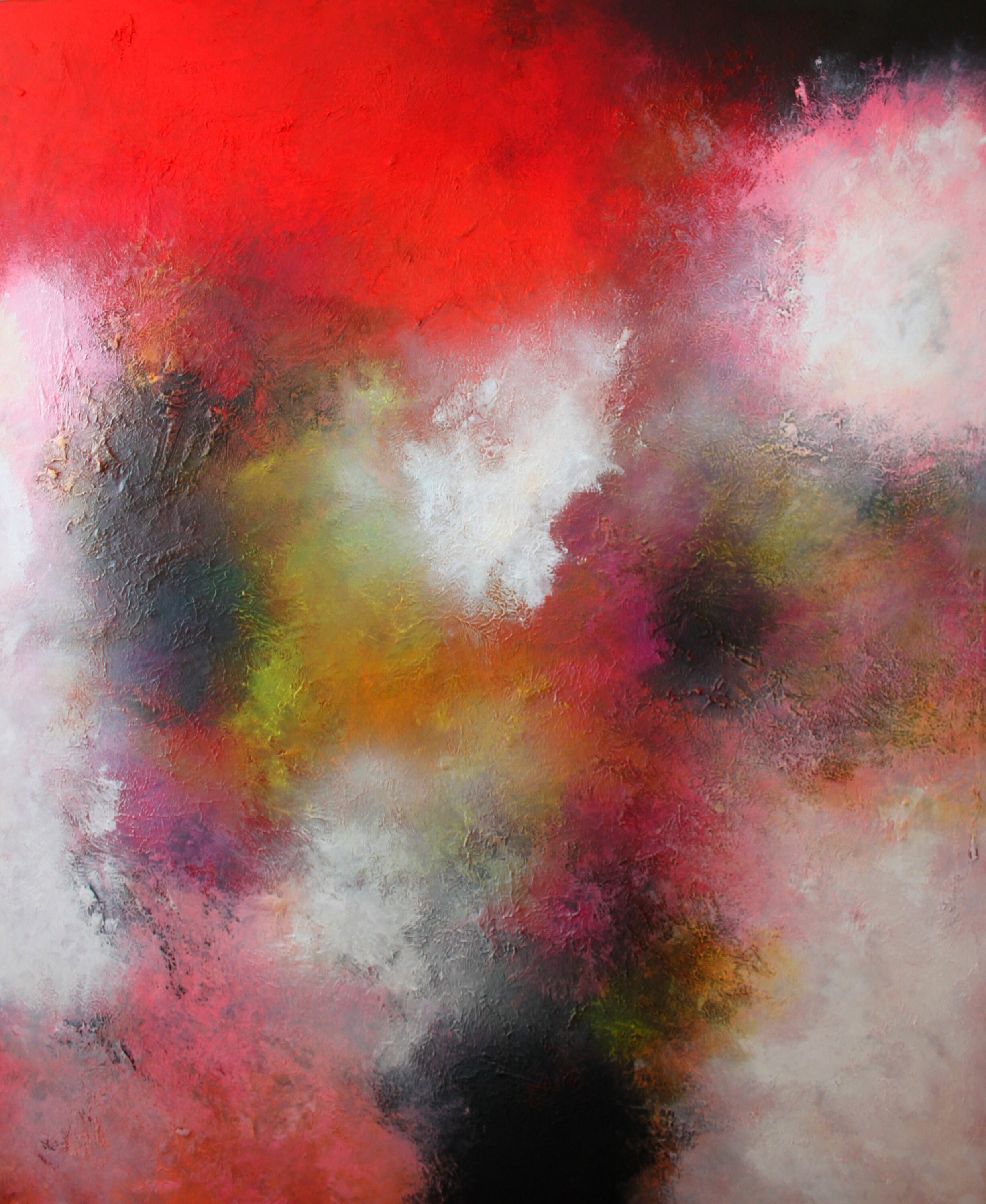 Large abstract painting by Alex Senchenko. original abstract painting ...