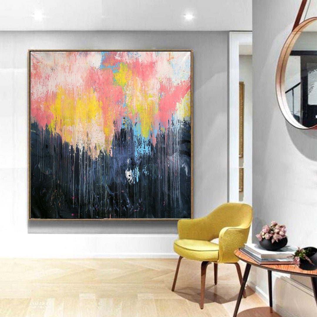 150x150cm. / Abstract Art / Home Decor Art / Abstract / Abstract ...