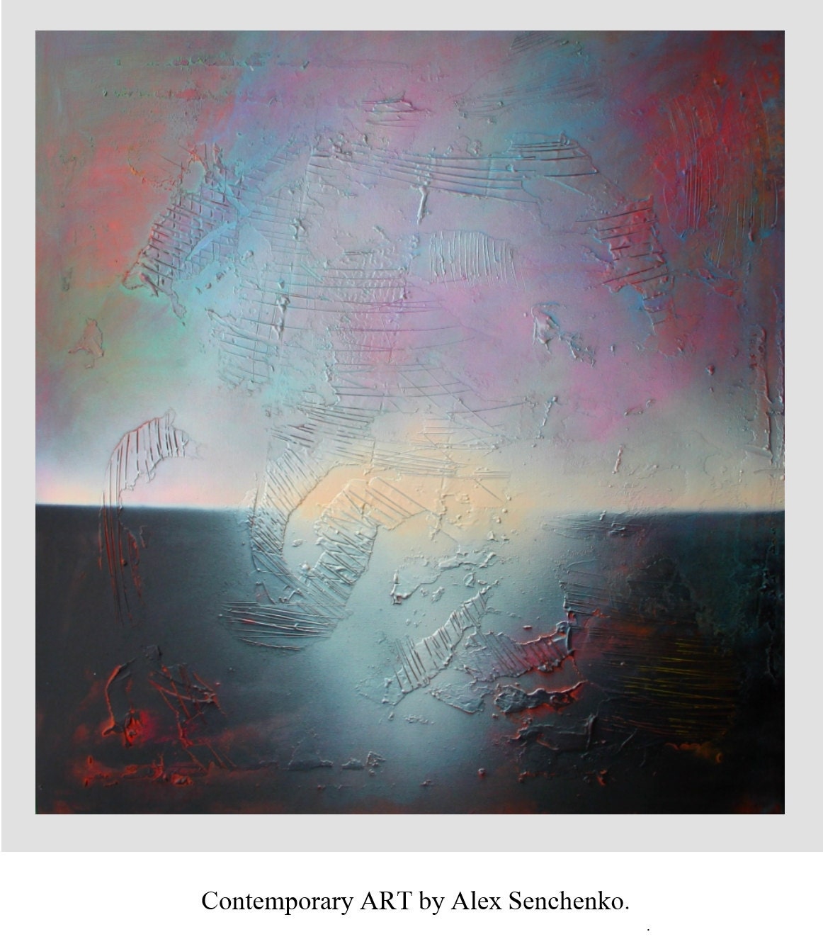 Large painting by Alex Senchenko. Contemporary ART. Modern, original ...