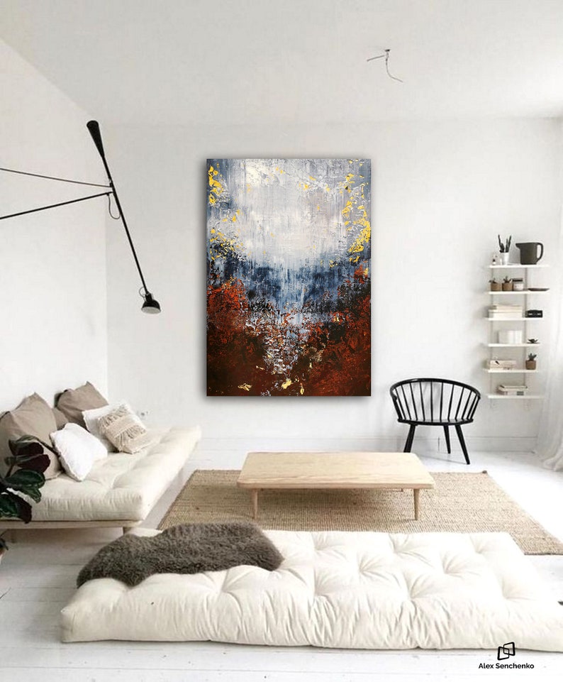 Large Abstract Painting . Contemporary ART. Modern Painting | Etsy