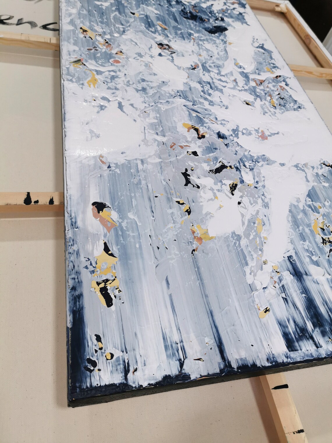 Large Abstract Painting by Alex Senchenko. Contemporary ART. - Etsy