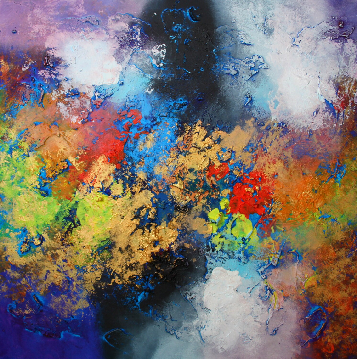 Abstract painting by Alex Senchenko . Contemporary ART . Modern ...