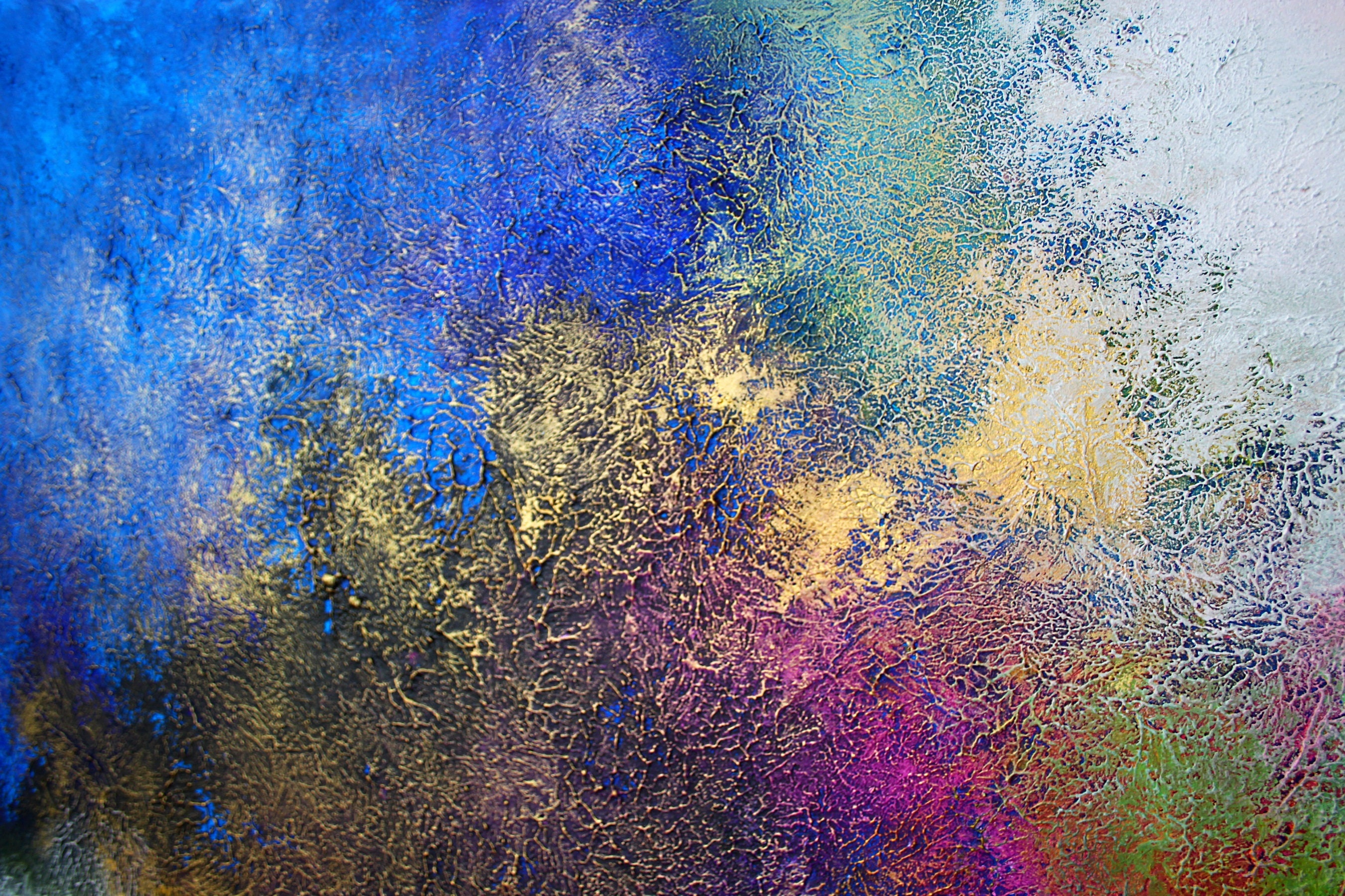 XXLarge abstract painting by Alex Senchenko / painting on canvas ...