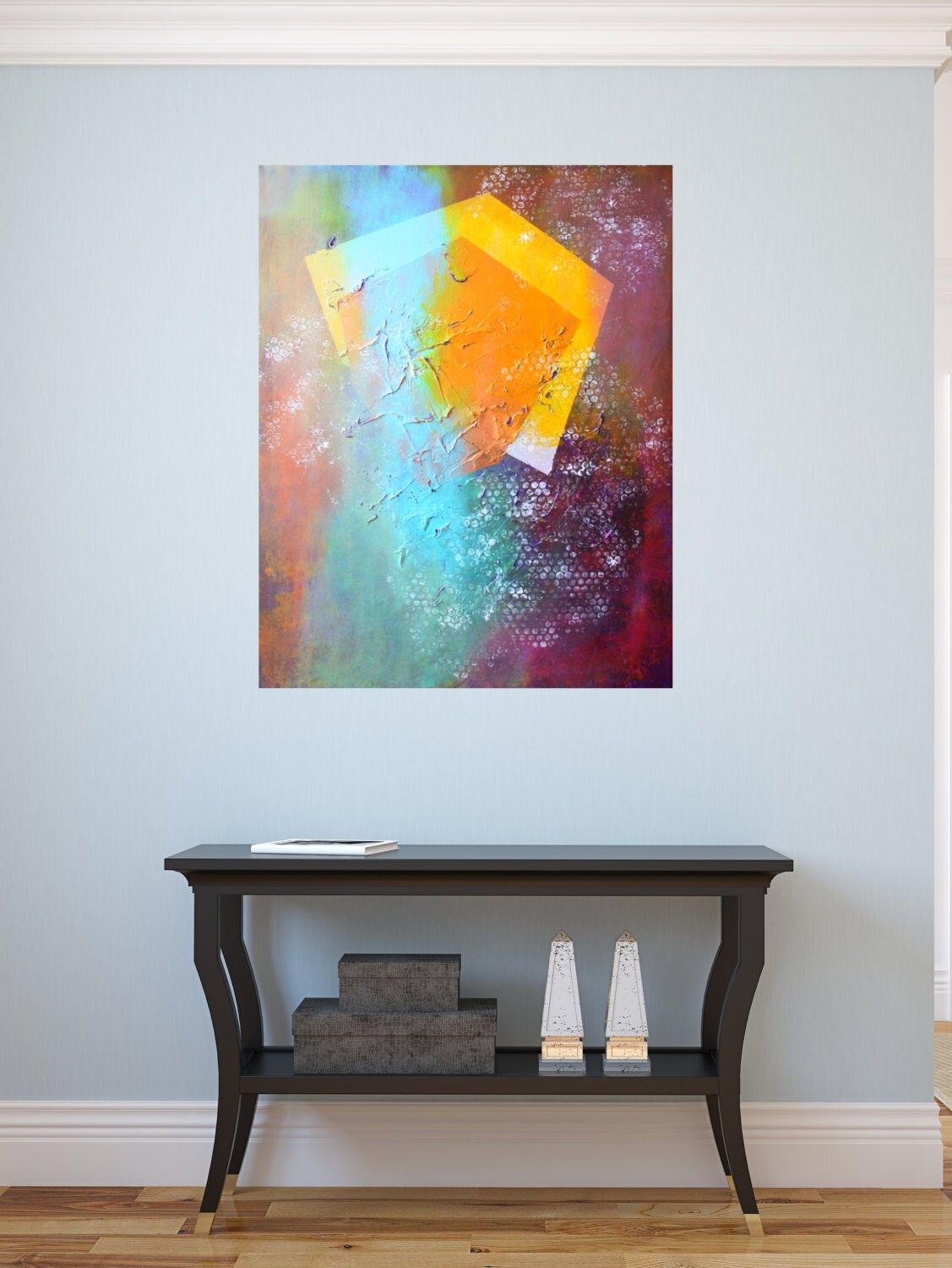 Abstract Painting by Alex Senchenko © . Abstract Contemporary ART. Wall ...