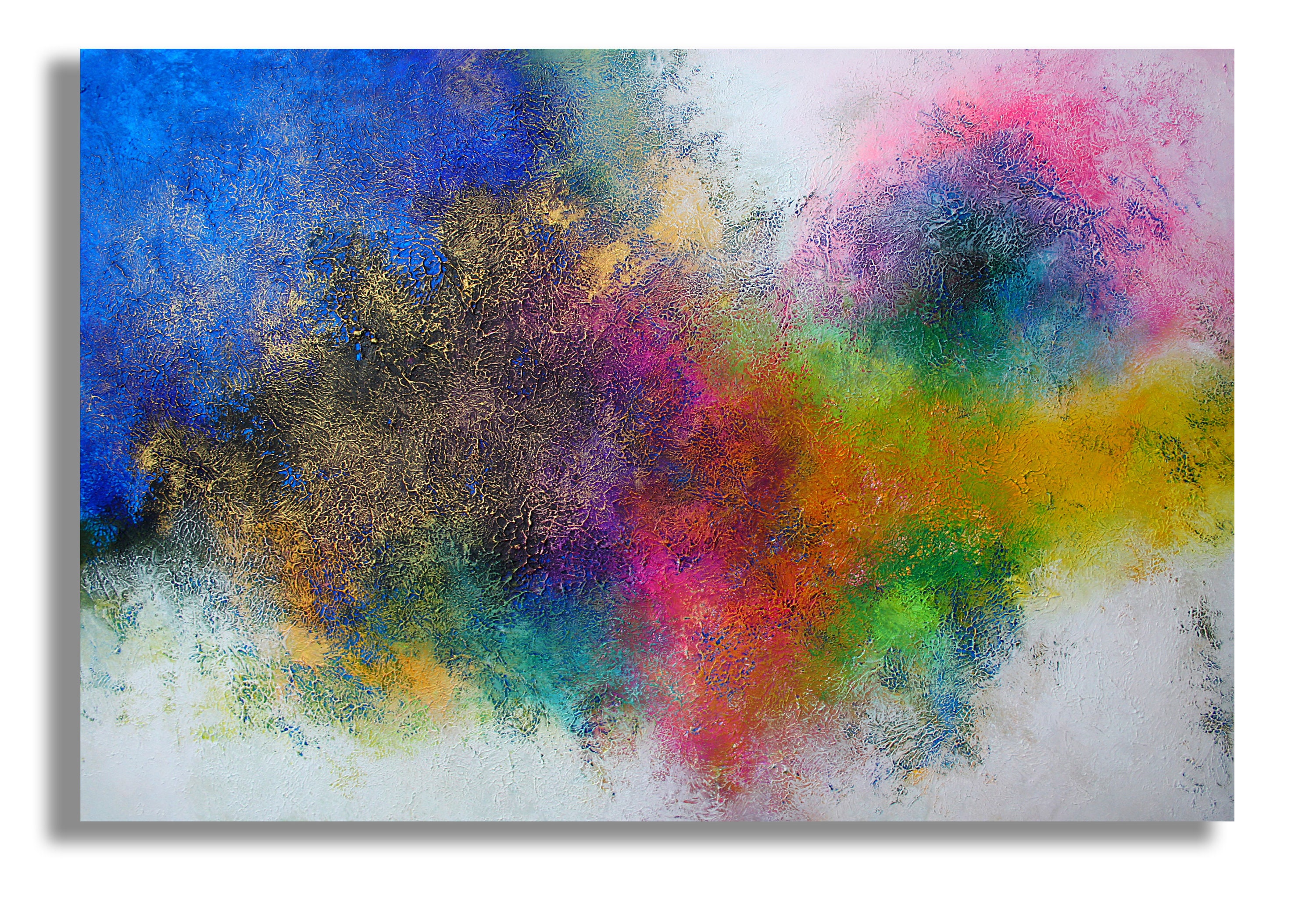 XXLarge abstract painting by Alex Senchenko / painting on canvas ...