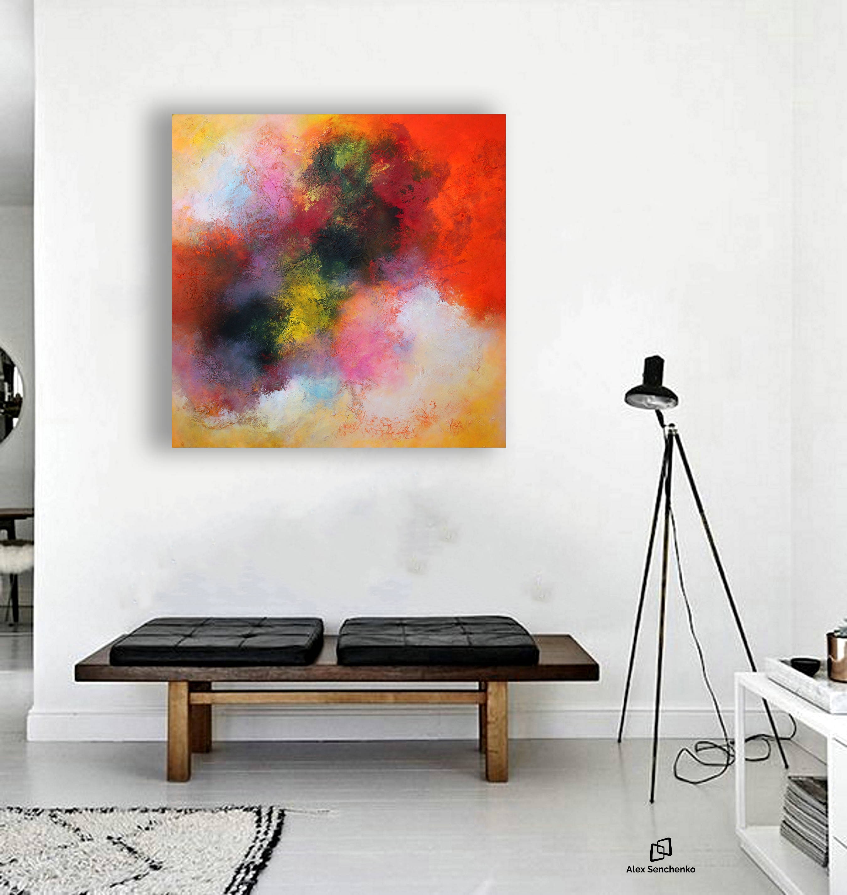Abstract painting by Alex Senchenko . Contemporary ART . Modern ...