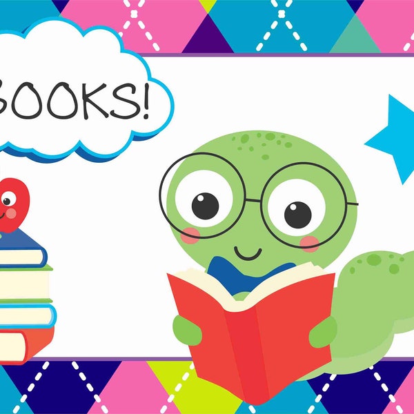 Bookworm Decor - Etsy