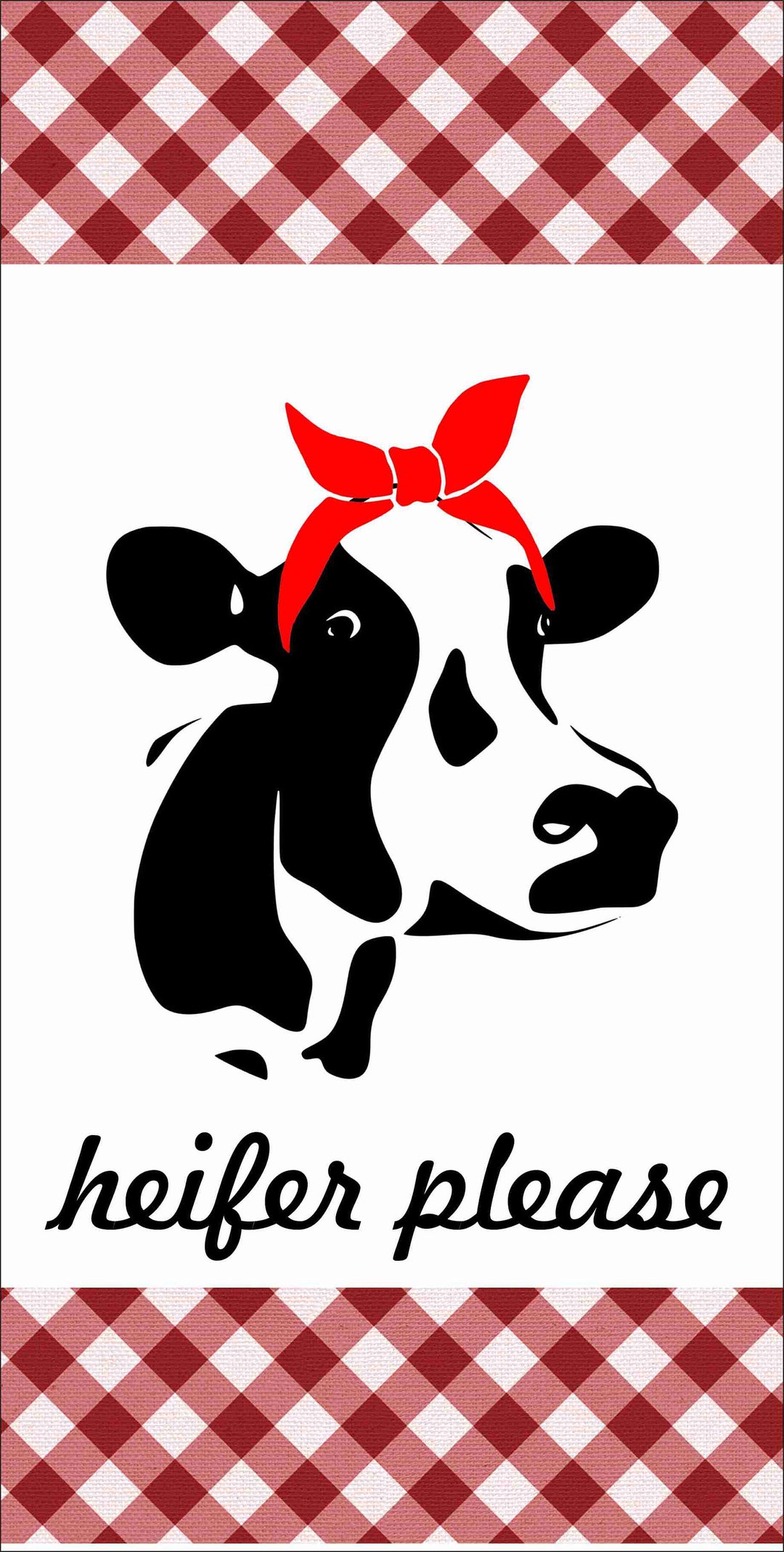 Heifer Please Wreath Sign, Cow Wreath Sign, Personalize It by Pam - Etsy