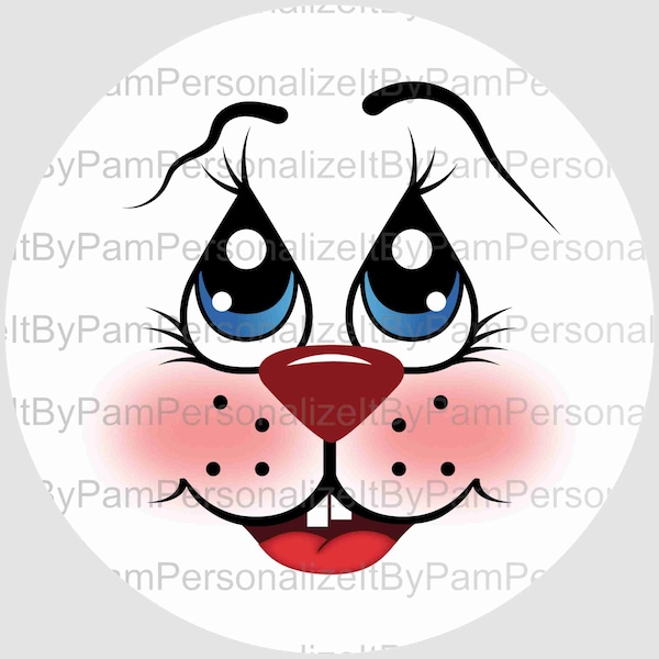Bunny Face - Etsy