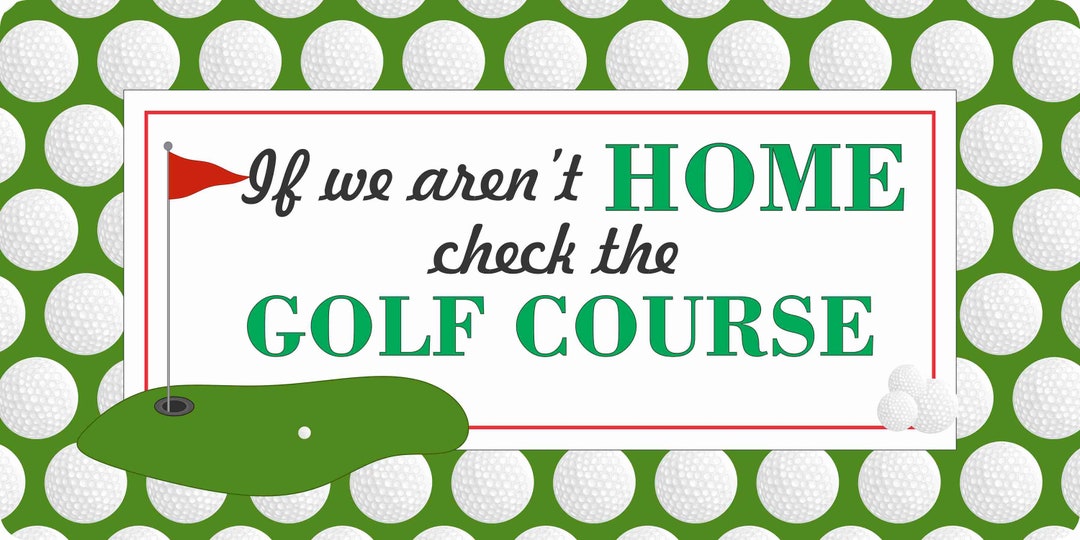 Golf Wreath Sign, Summer Sign, Summer Golf Sign, Personalize It by Pam ...