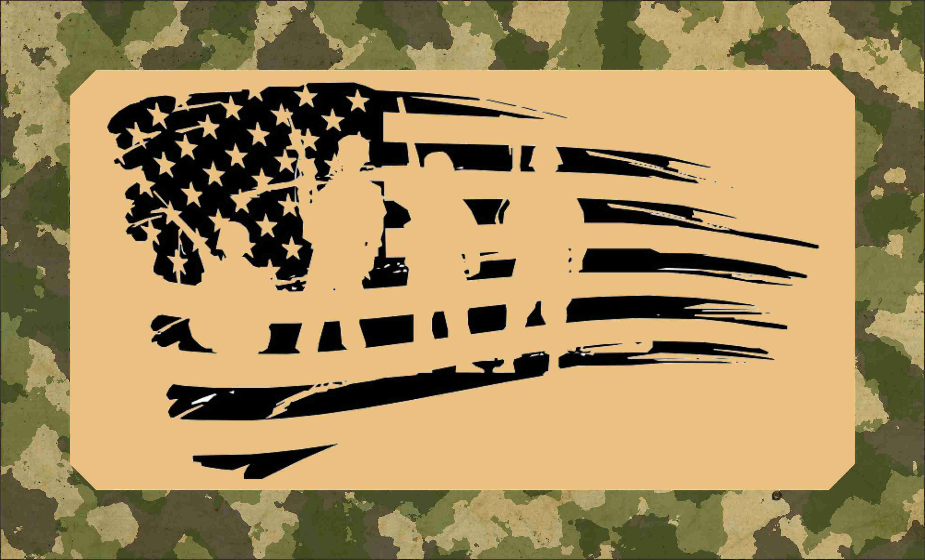 American Soldiers Green Camo Wreath Sign - Etsy