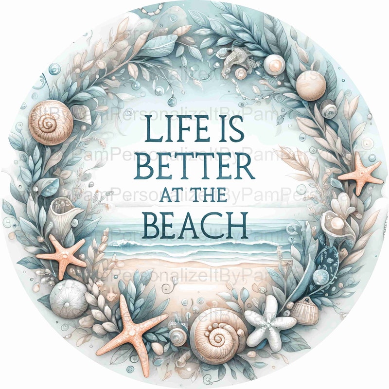 Beach Themes Wreaths - Etsy