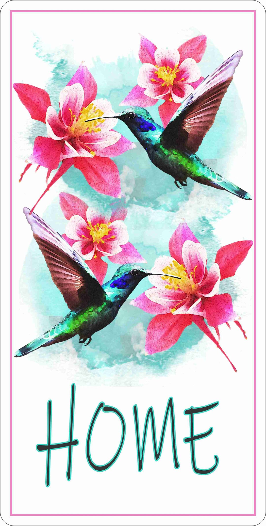 Hummingbird Wreath Sign, Hummingbird Sign, Wreath Sign, Personalize It ...