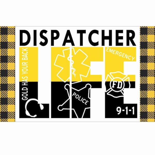 Dispatcher Sign - Etsy