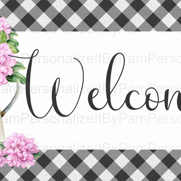 Personalized by Pam Wreath Signs - Etsy