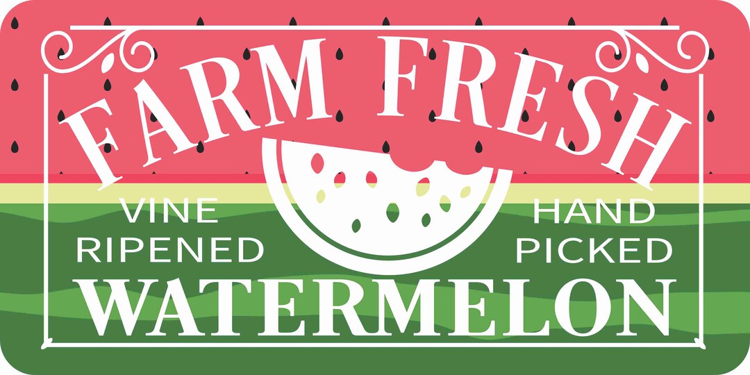Watermelon Wreath Sign, Summer Wreath Sign, Watermelon Sign ...