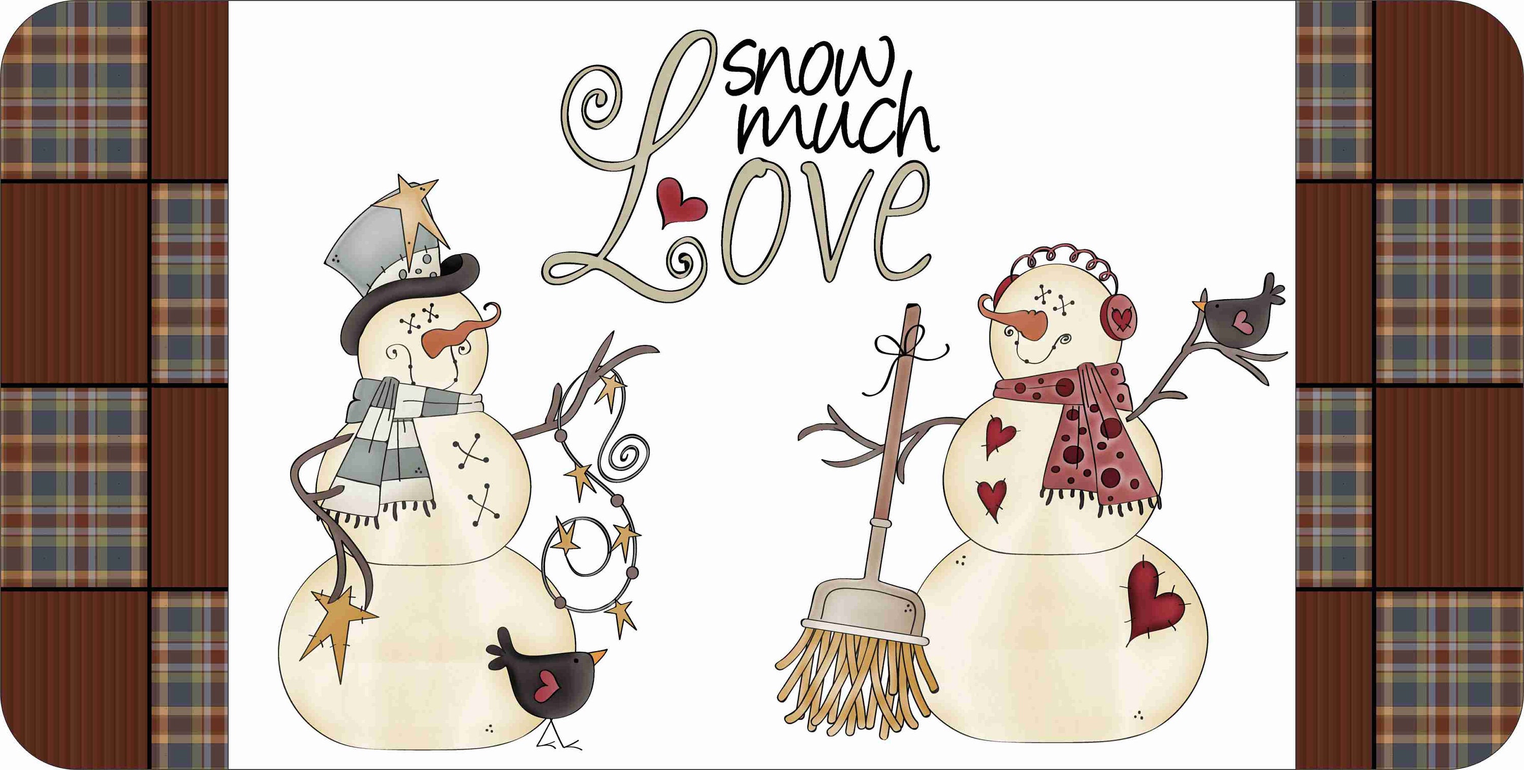 Snow Much Love Snowman Wreath Sign Winter Wreath Sign - Etsy