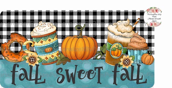 Fall Wreath Sign Sunflower Wreath Sign Personalize It by | Etsy