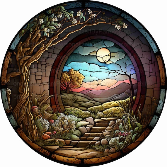 Empty Tomb Stained Glass