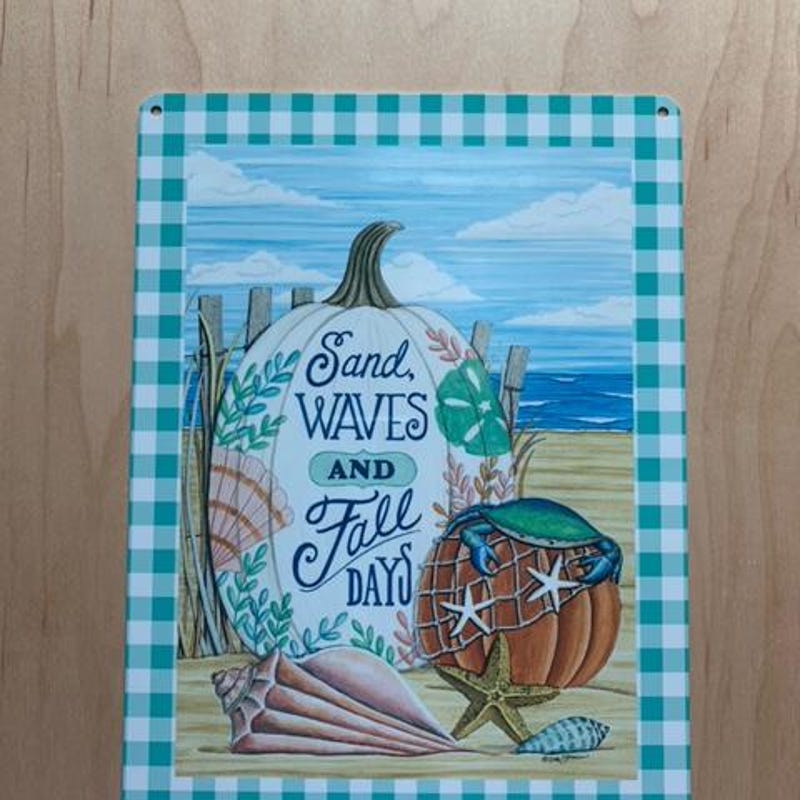 Fall Beach Decor - Etsy