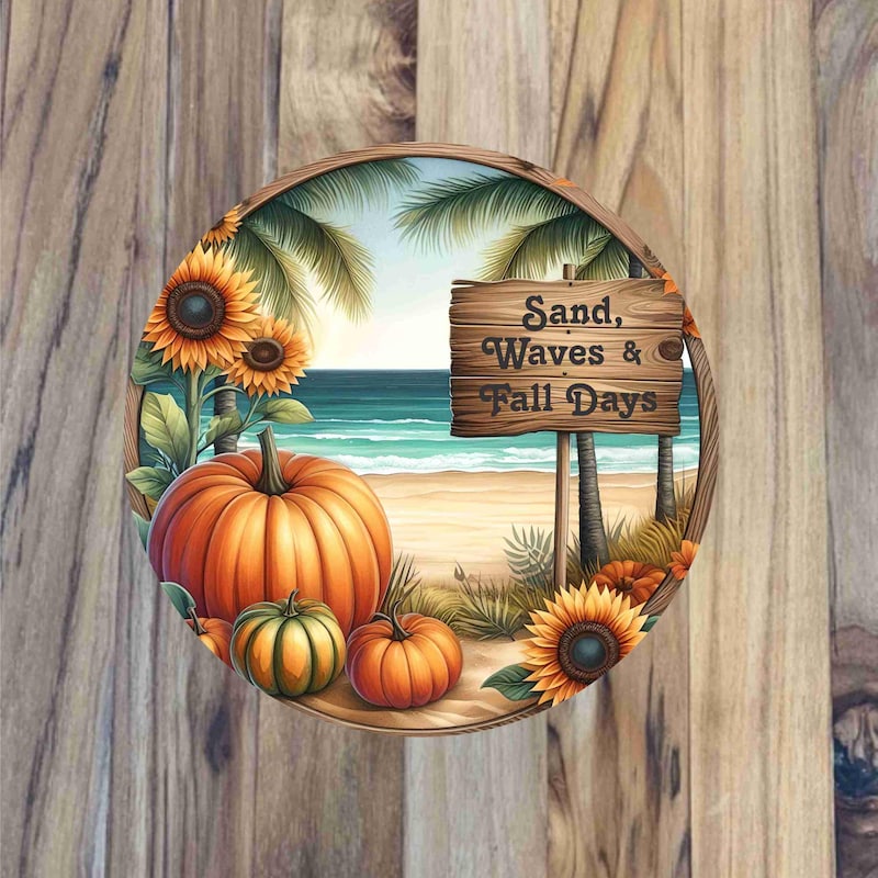 Fall Beach Decor - Etsy