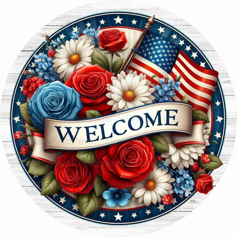 Patriotic Sign - Etsy